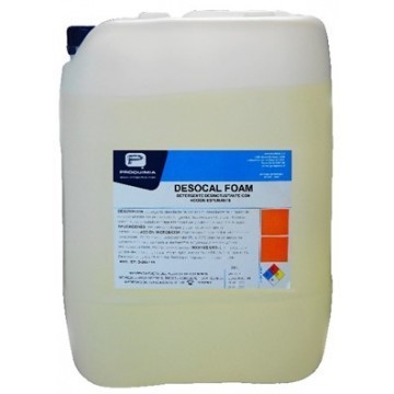 DESOCAL FOAM – Detergente, desincrustrante p/ limpeza e brilho de ...