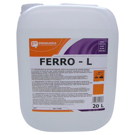 FERRO-L – Aditivo específico para a sequestração de metais pesados ...